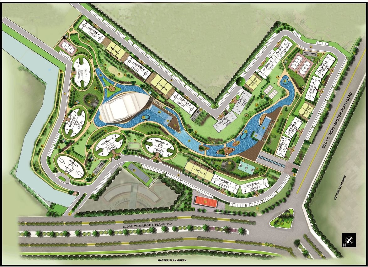 DESIGN ACCORD: Interior Projects Detail: OMAXE-LAKE-CLUB